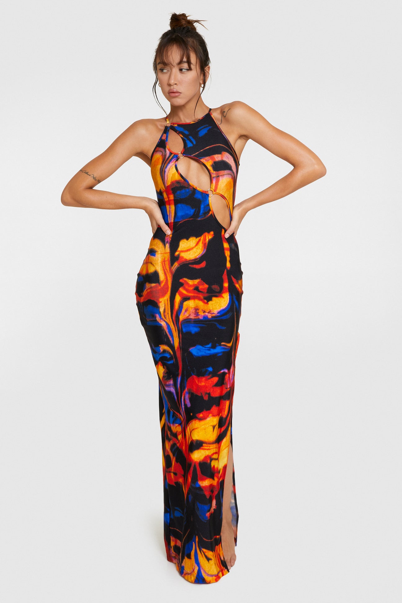 FYA Dress in Flare Print | CAPALA SWIM – Capalaswim